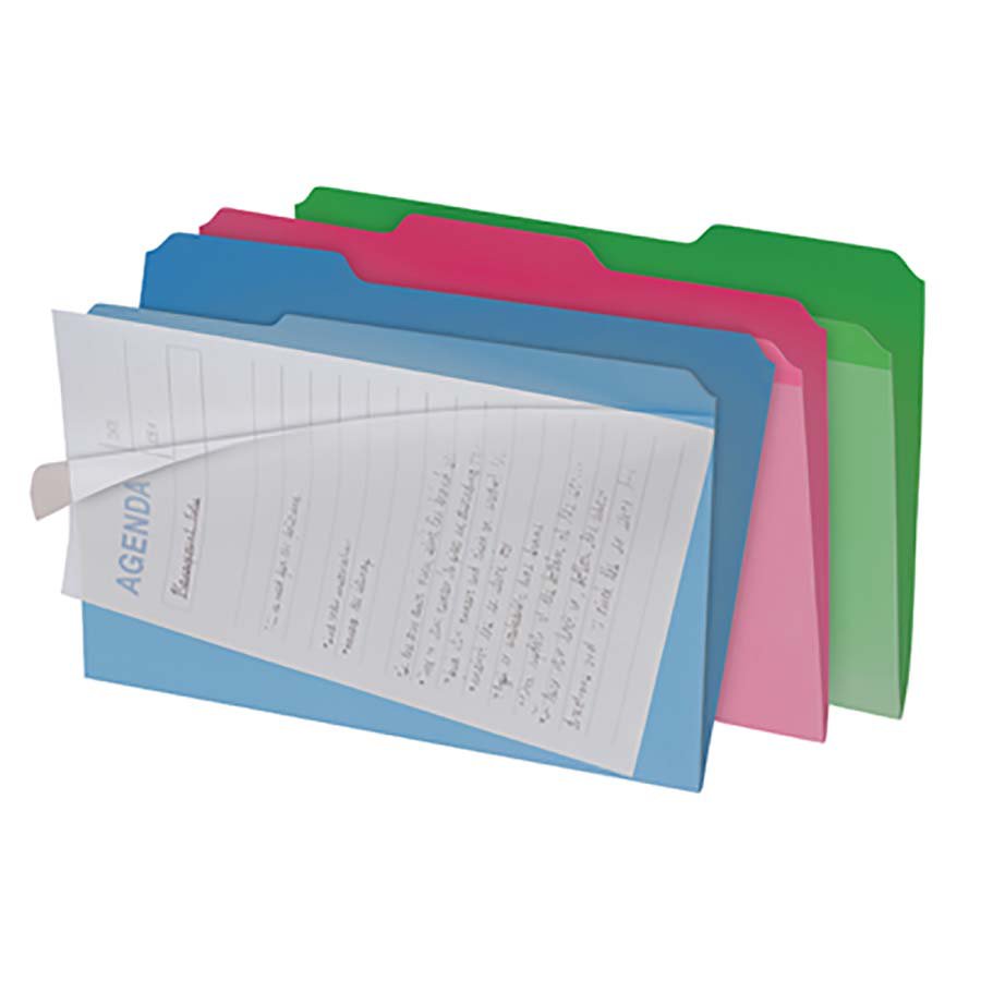 Find It Assorted Clear View File Folders - Shop Folders at H-E-B