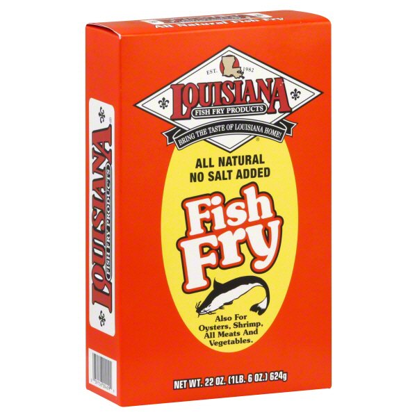 Louisiana Fish Fry Products All Natural Fish Fry - Shop Breading ...