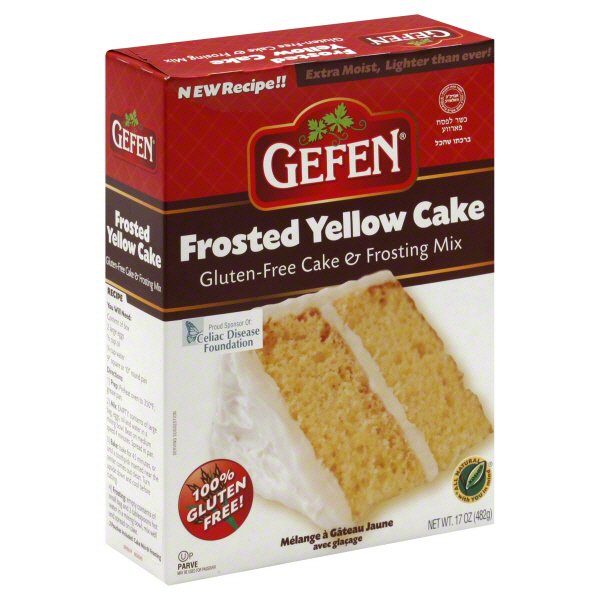 Gefen Gluten-free Frosted Yellow Cake and Frosting Mix - Shop Baking ...
