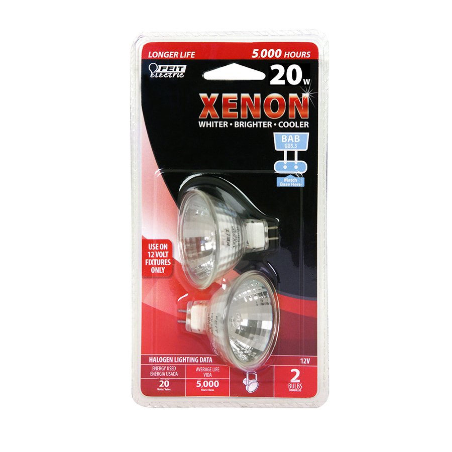 Feit Electric Xenon MR16 20-Watt Halogen Light Bulbs - Shop Light bulbs ... Feit Electric Xenon MR16 20-Watt Halogen Light Bulbs - Shop Light bulbs ...