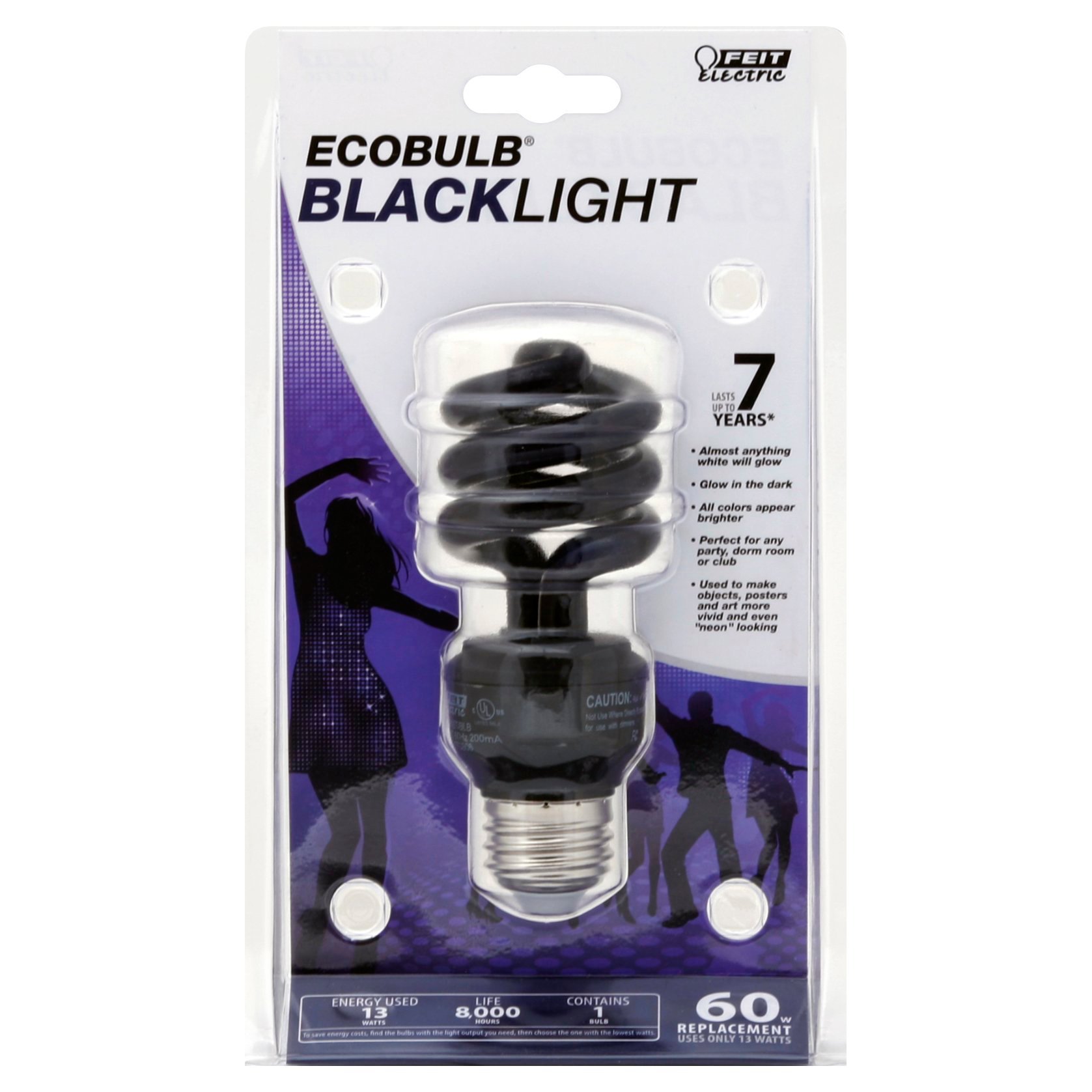 Feit Electric Ecobulb 60-Watt Light Bulb - Black - Shop Light bulbs at ...