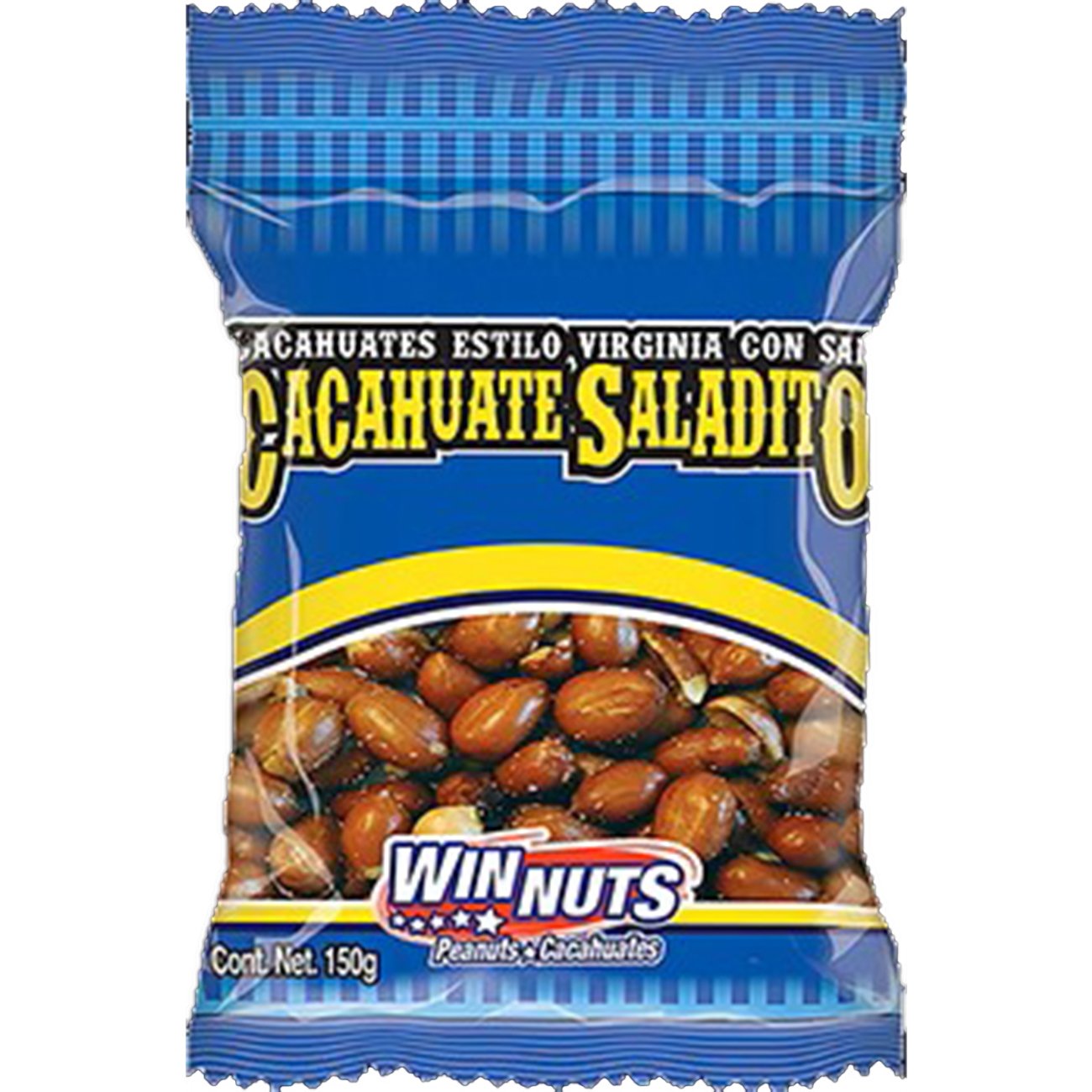 Winnuts Cacahuate Saladito Salty Peanuts - Shop Nuts & seeds at H-E-B