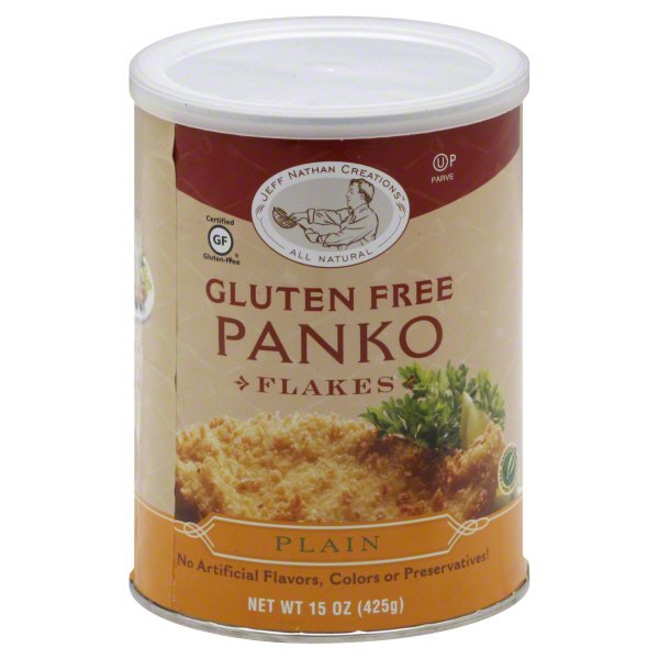 Jeff Nathan Creations Gluten Free Plain Panko Flakes - Shop Breading ...
