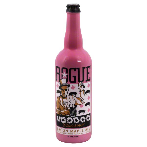 Rogue Voodoo Doughnut Bacon Maple Ale, Glass Bottle - Shop Beer & Wine ...