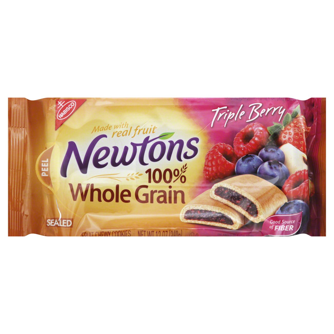 Nabisco Newtons 100% Whole Grain Chewy Triple Berry Cookies - Shop ...