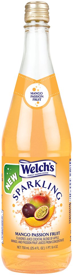 Welch's Sparkling Mango Passion Fruit Cocktail - Shop Juice at H-E-B