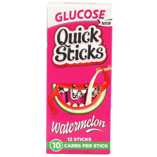 Quick Sticks Watermelon Glucose Sticks - Shop Insulin & glucose at H-E-B