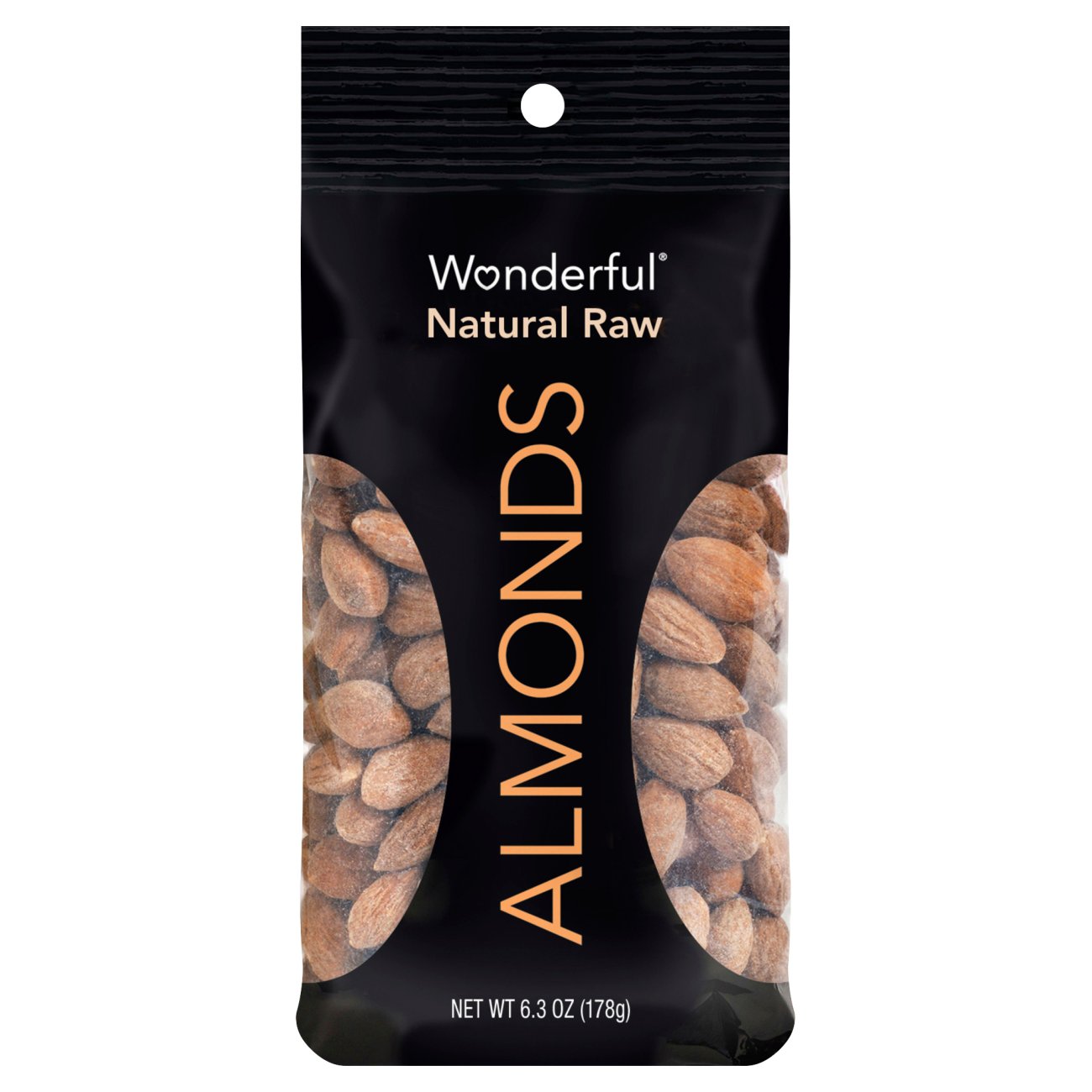 Wonderful Natural Raw Almonds - Shop Nuts & seeds at H-E-B