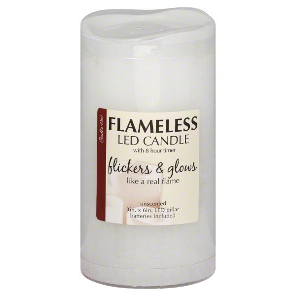 Candle-Lite Flameless Unscented LED Candle - Shop Candles at H-E-B
