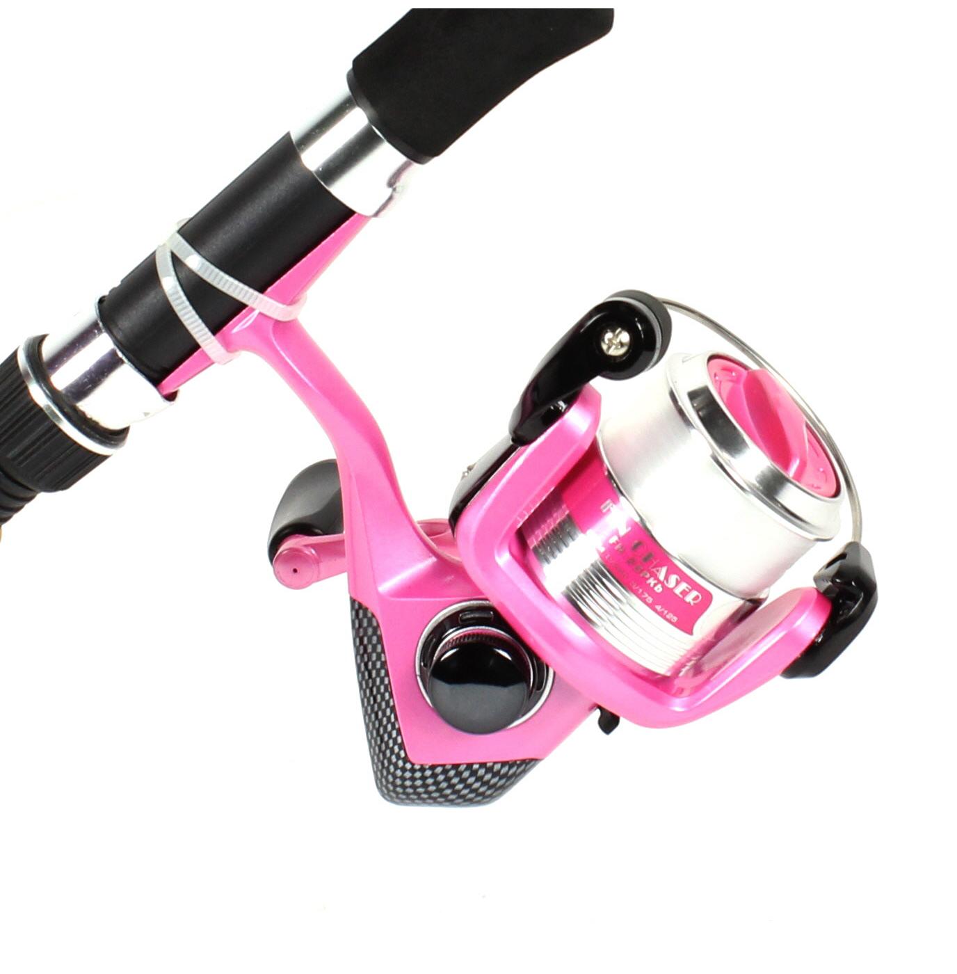 Okuma Pink 6' 6'' Fin Chaser Spinning Combo - Shop Fishing at H-E-B