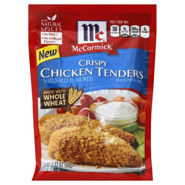 McCormick Crispy Chicken Tenders Seasoning Mix - Shop Spices ...
