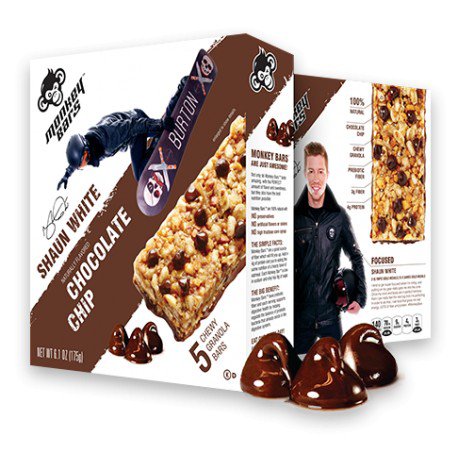 Monkey Bars Chocolate Chip Granola Bars - Shop Granola & snack bars at ...