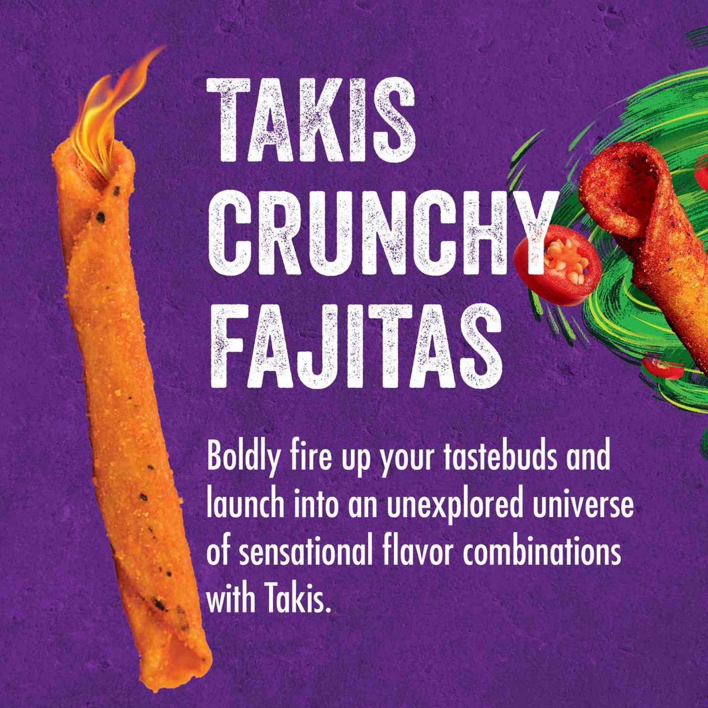 Takis Crunchy Fajitas Rolled Tortilla Chips - Shop Chips at H-E-B