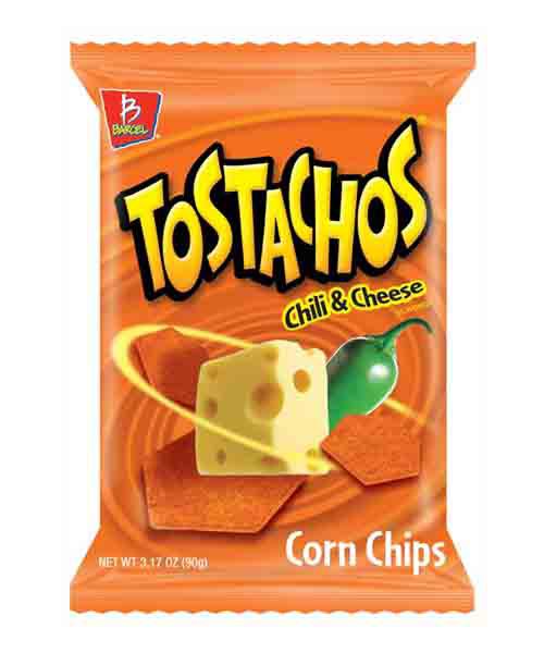 Barcel Tostachos Chili and Cheese Corn Chips - Shop Barcel Tostachos ...