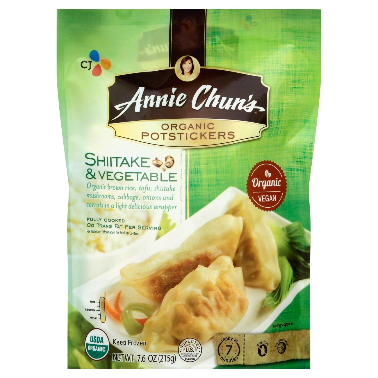 Annie Chun's Shitake and Vegetable Potstickers - Shop Appetizers at H-E-B