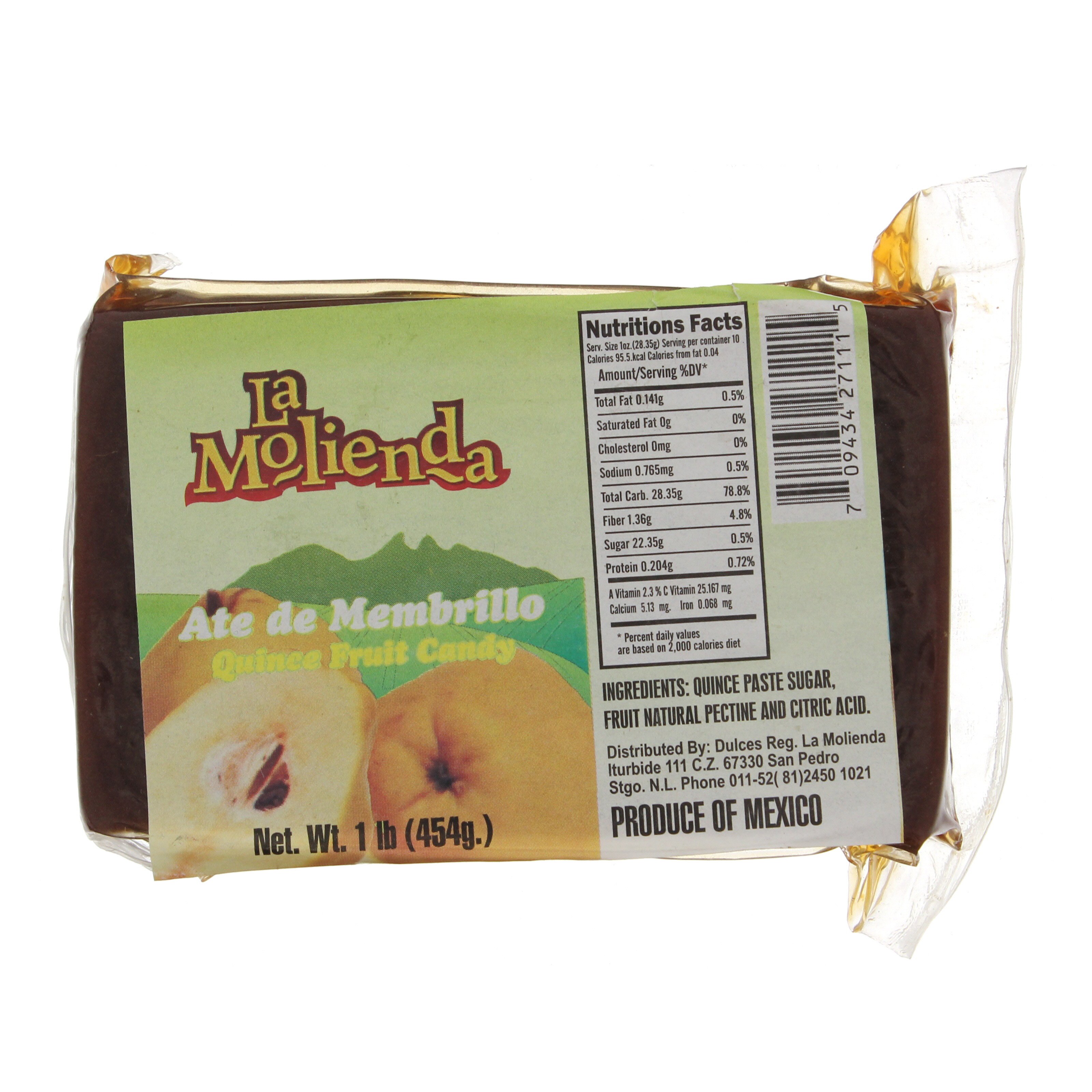 La Molienda Quince Fruit Candy Ate De Membrillo - Shop Snacks & Candy ...