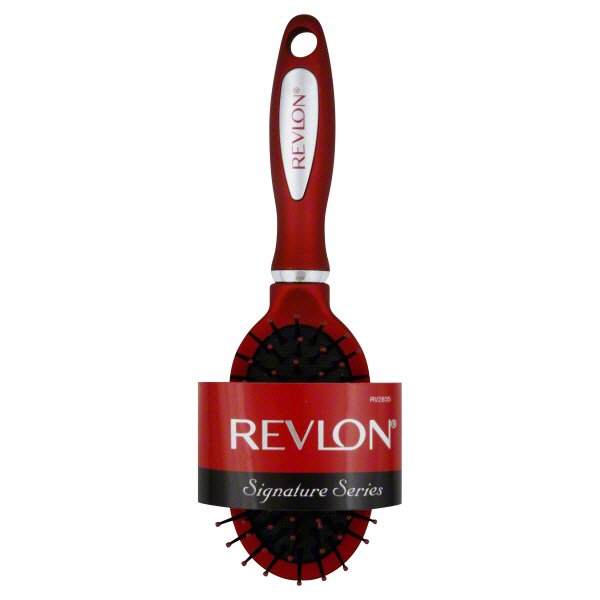 Revlon Signature Series Red Mini Cushion Brush - Shop Brushes & combs ...