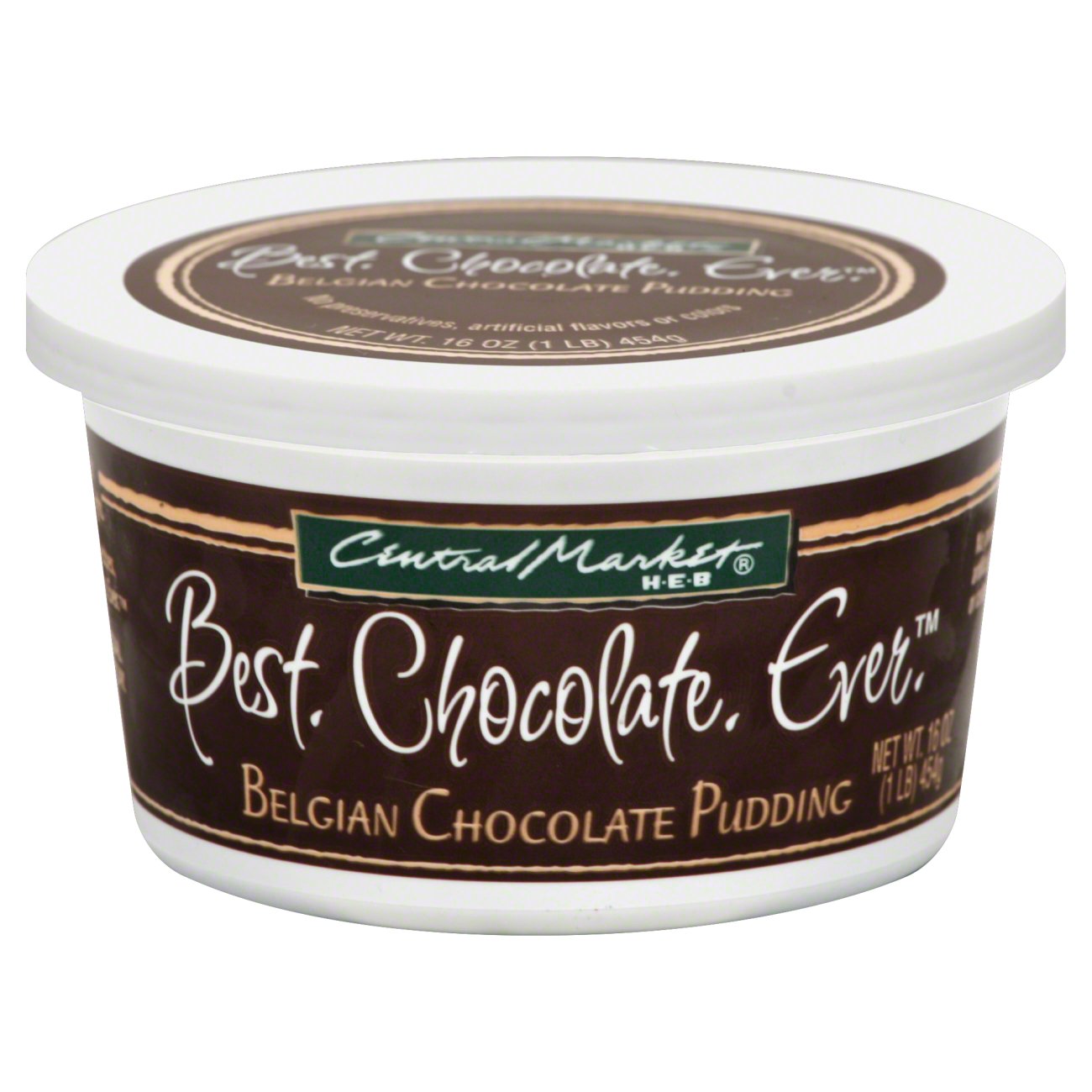 Central Market Best. Chocolate. Ever. Belgian Chocolate Pudding - Shop ...