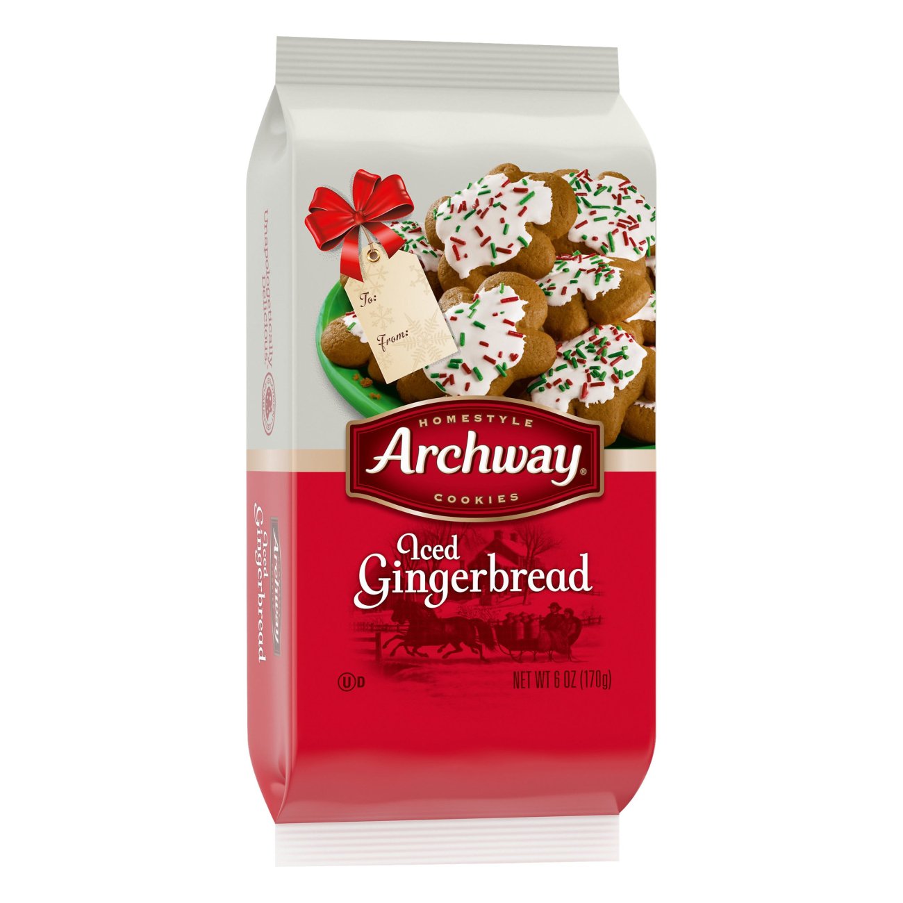 Archway Iced Gingerbread Cookies - Shop Cookies at H-E-B