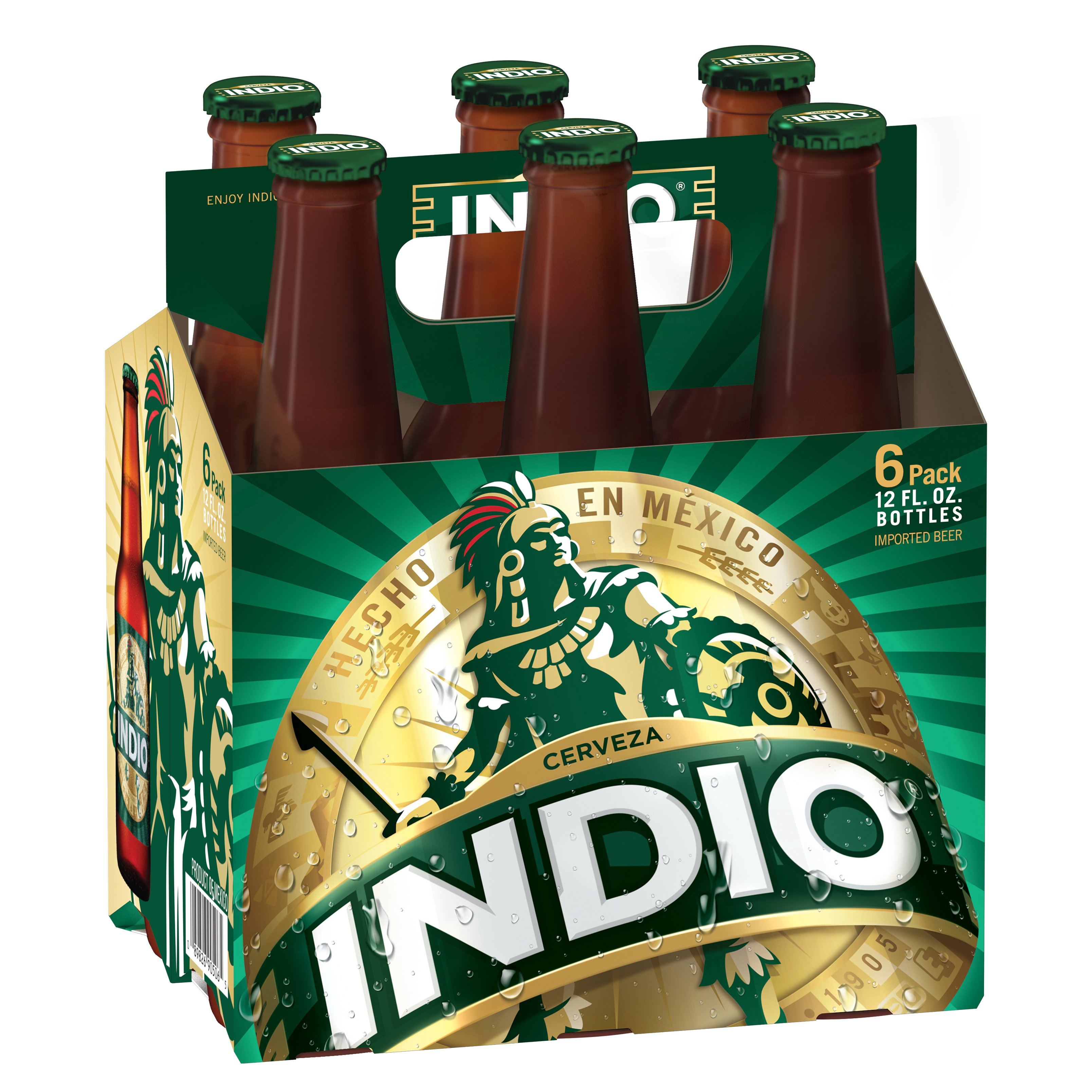 Indio Cerveza Beer 6 pk Bottles - Shop Beer at H-E-B