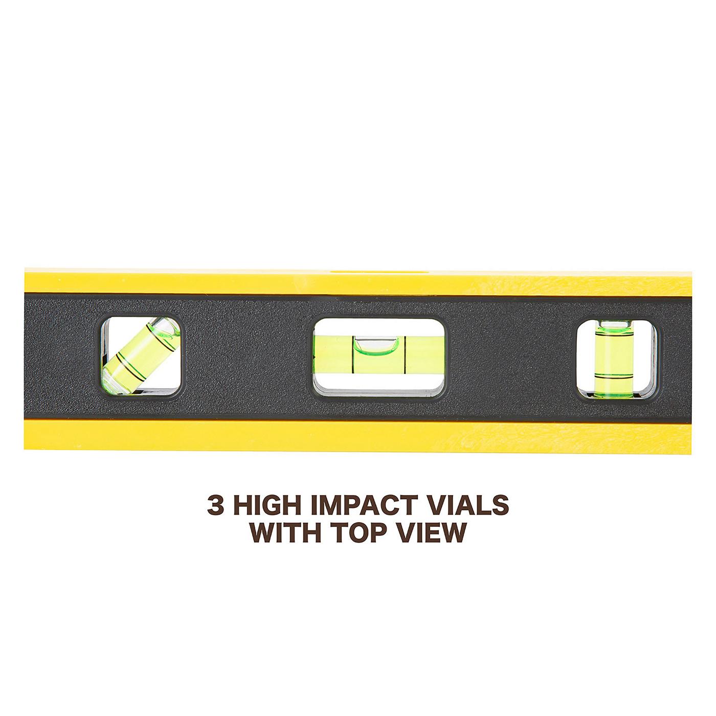 Mayes Professional Torpedo Level with Magnetic V-Groove Edge - Shop ...