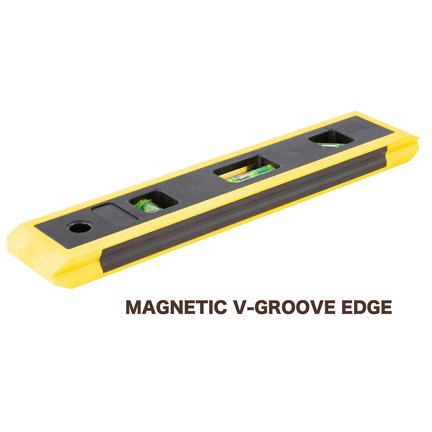 Mayes Professional Torpedo Level with Magnetic V-Groove Edge - Shop ...
