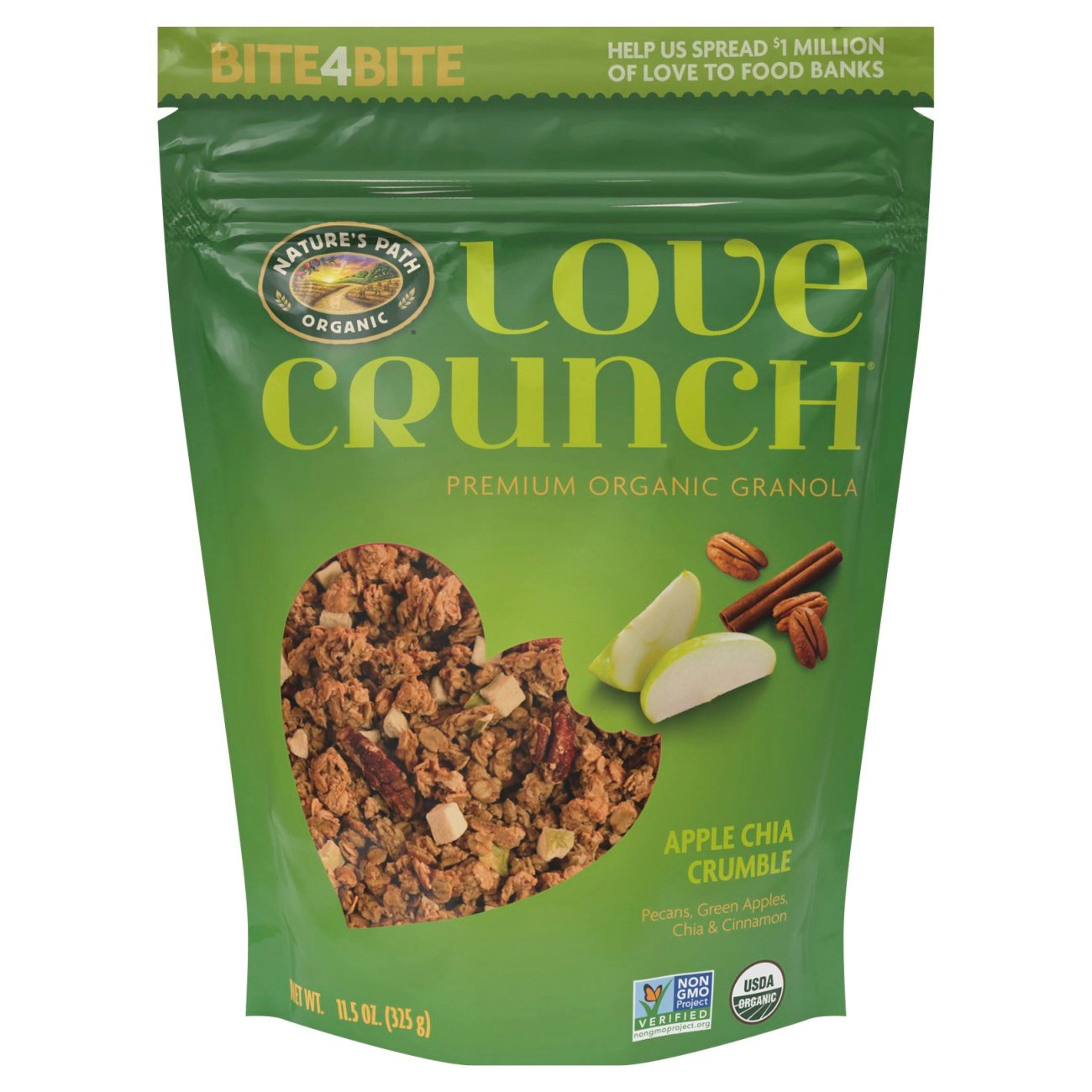 Nature's Path Organic Apple Crumble Granola - Shop Cereal at H-E-B