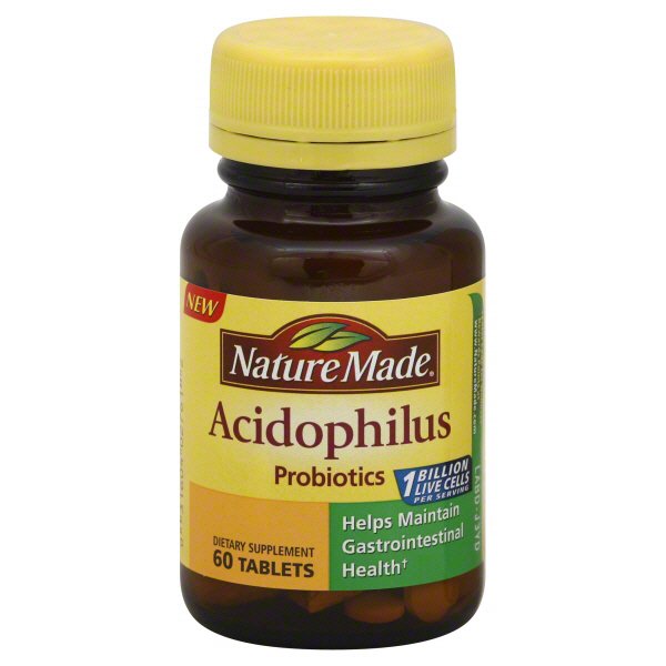 Lactobacillus Acidophilus Tablets Probiotic Lactobacillus Acidophilus