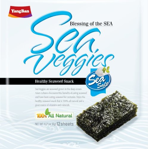 Sea Veggies Seaweed Snack- Sea Salt - Shop Snacks & Candy at H-E-B