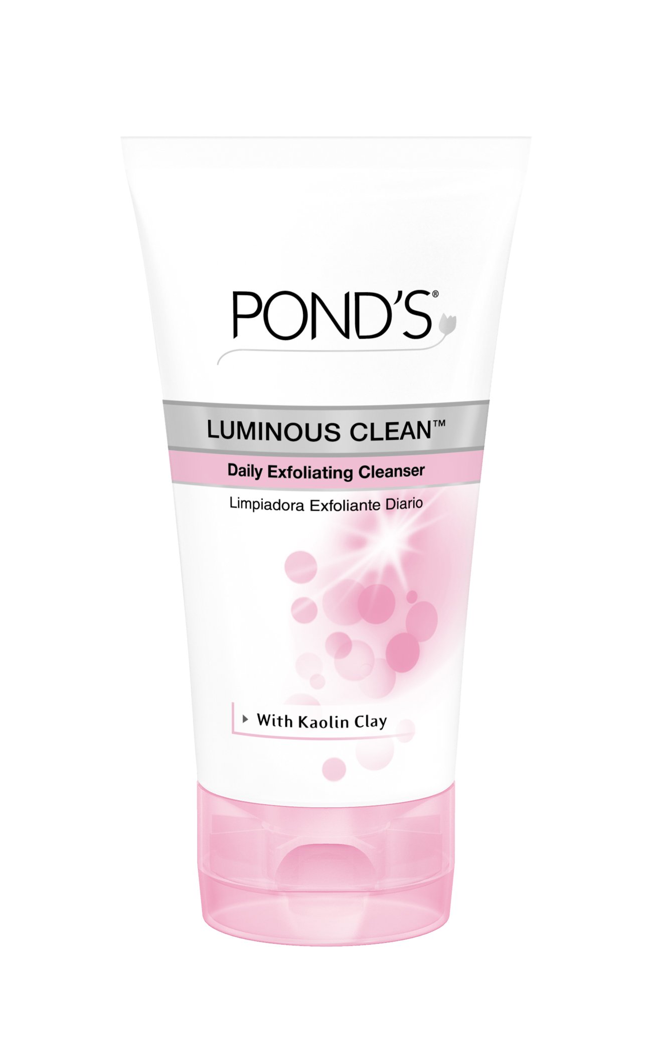 Pond's Luminous Clean with Kolin Clay Daily Exfoliating Cleanser - Shop ...