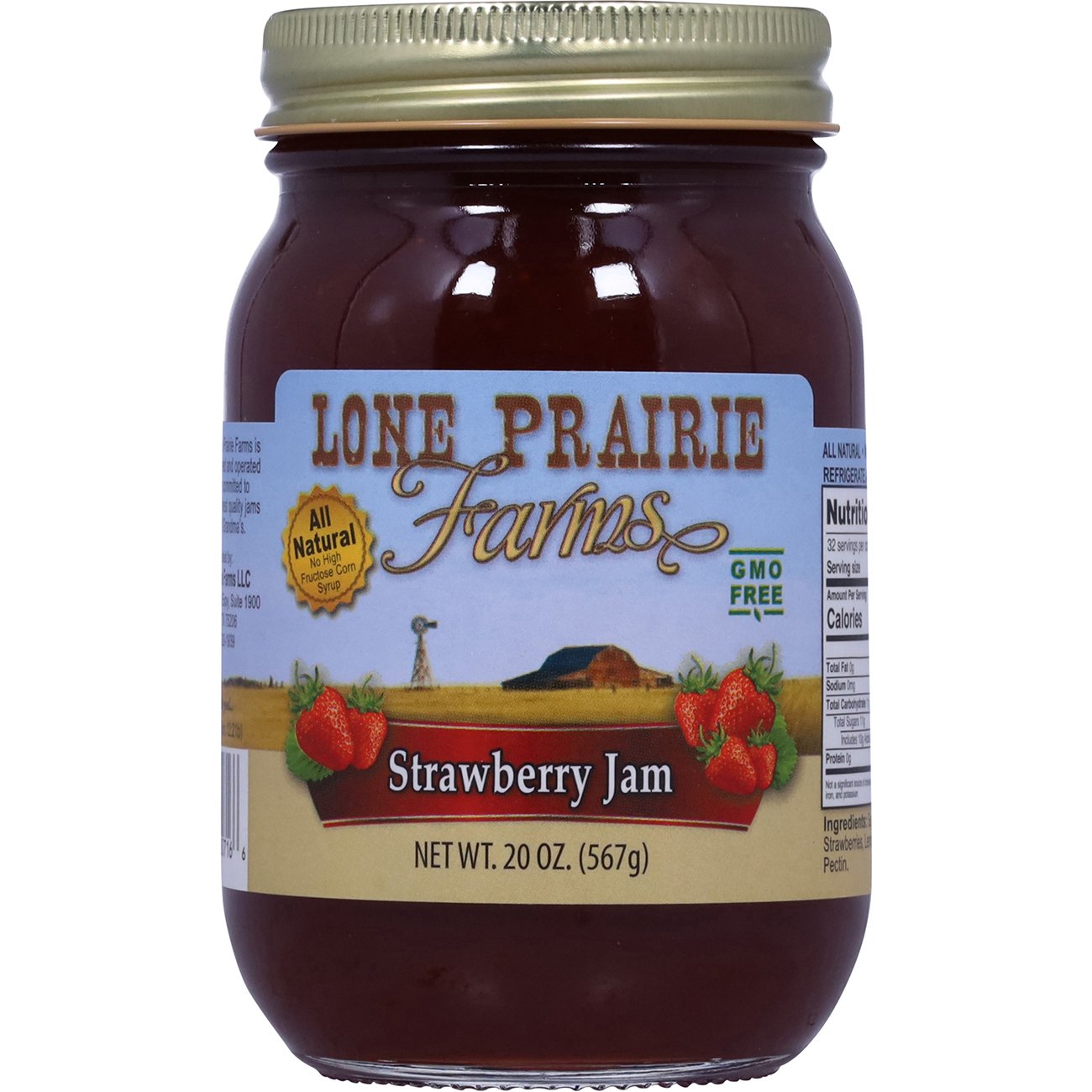 Lone Prairie Farms Strawberry Jam - Shop Jelly & jam at H-E-B