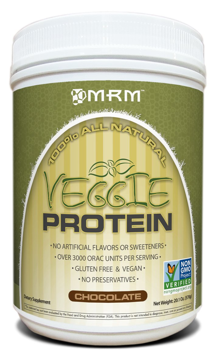 MRM 100% All Natural Veggie Protein Chocolate Protein Powder - Shop ...