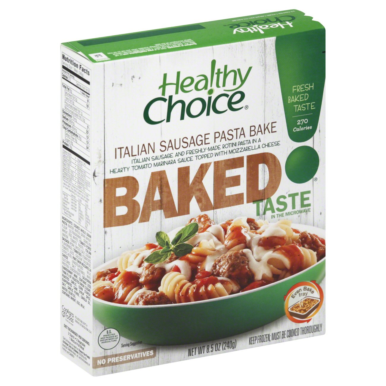 Healthy Choice Baked Italian Sausage Pasta Bake - Shop Meals & Sides at ...