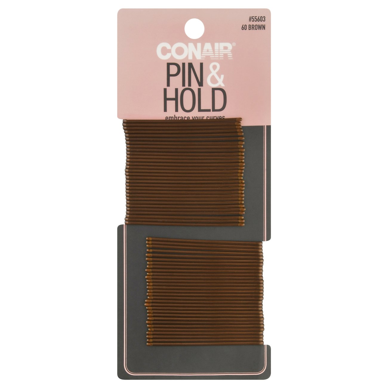 Conair Curved Brown Bobby Pins - Shop Hair accessories at H-E-B