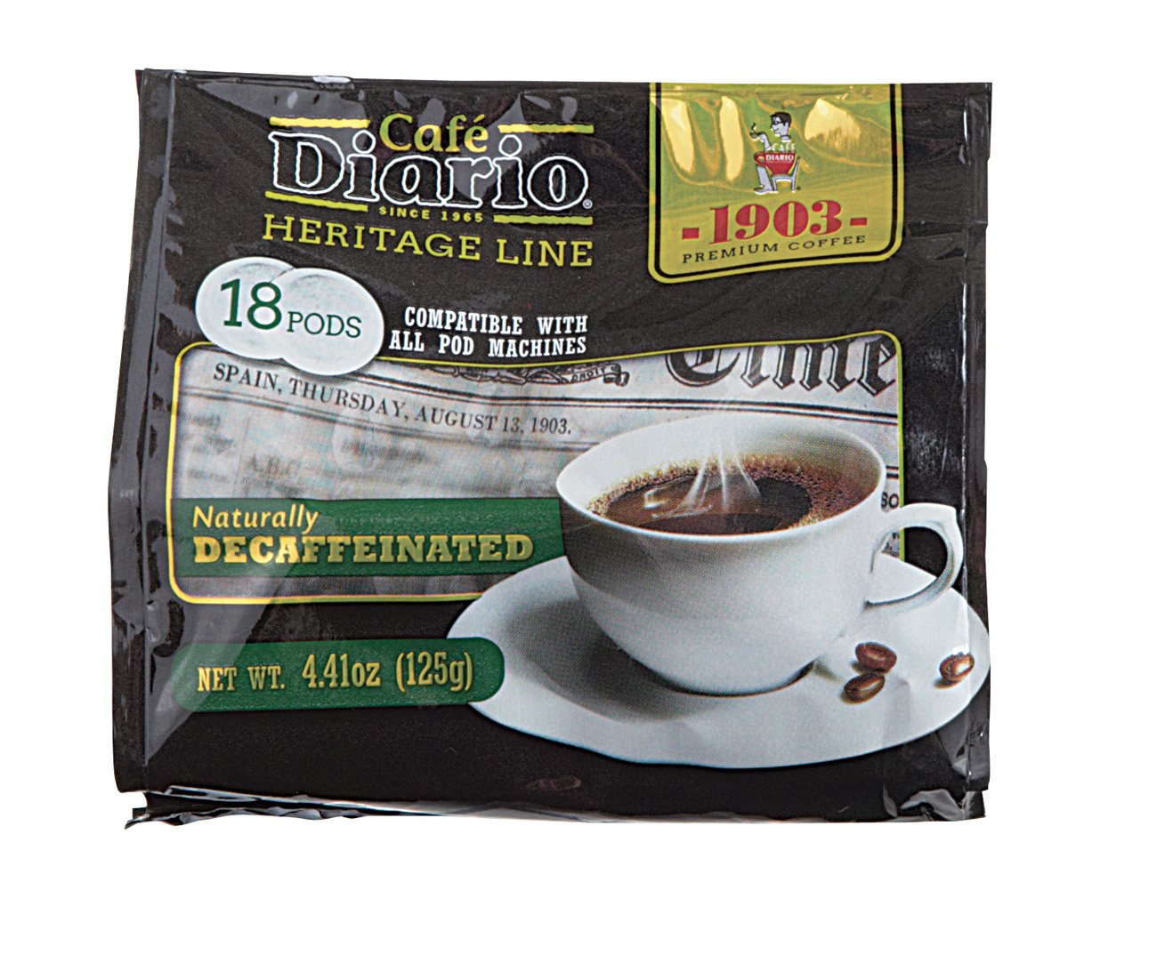 Cafe Diario Heritage Decaffeinated Coffee - Shop Coffee at H-E-B