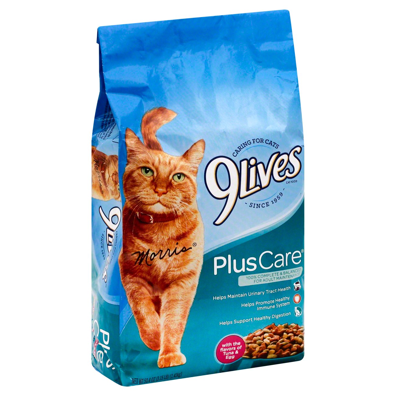 9Lives Plus Care Grilled Tuna & Egg Flavor Cat Food - Shop Food at H-E-B