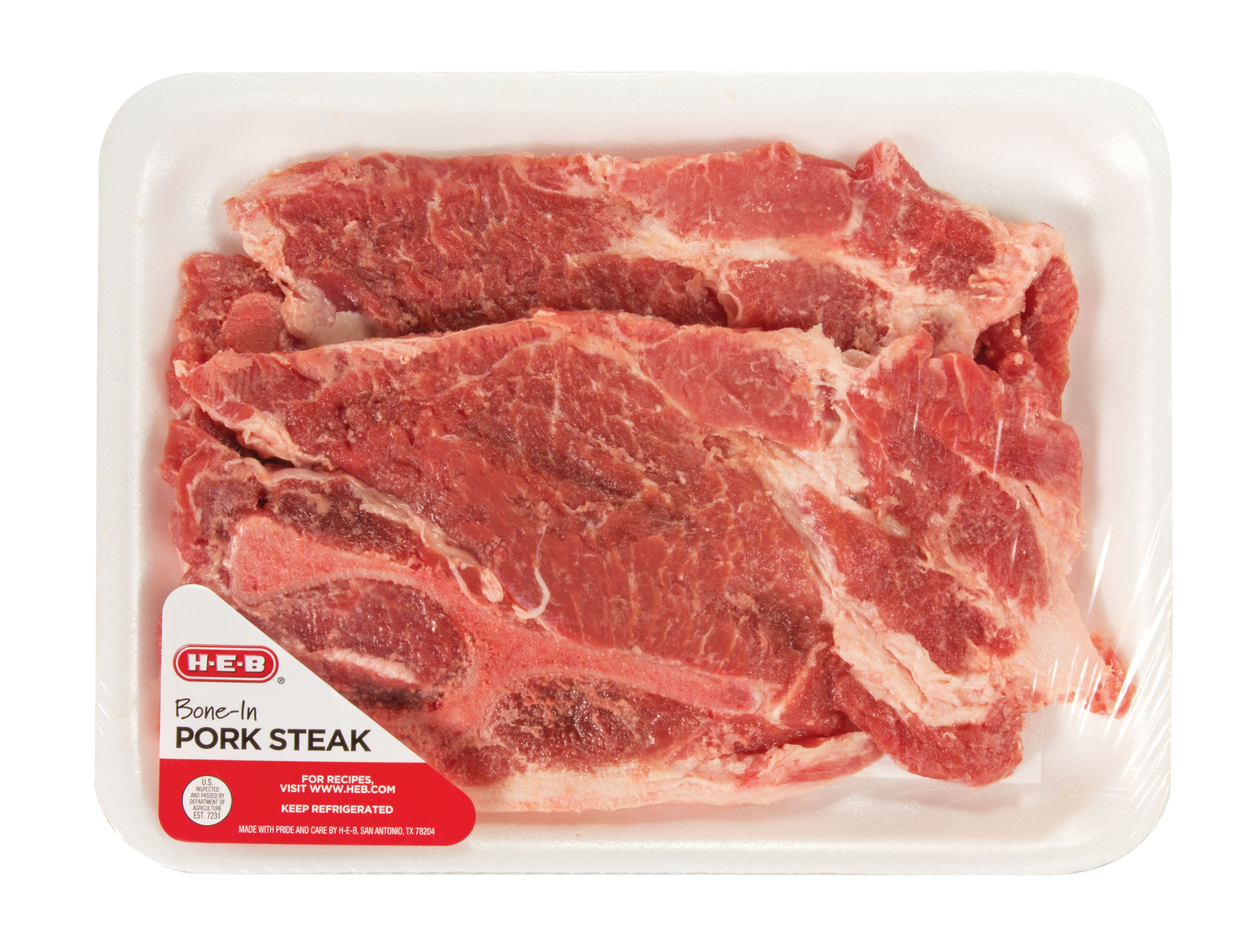H-E-B Pork Butt Steaks - Shop Pork at H-E-B