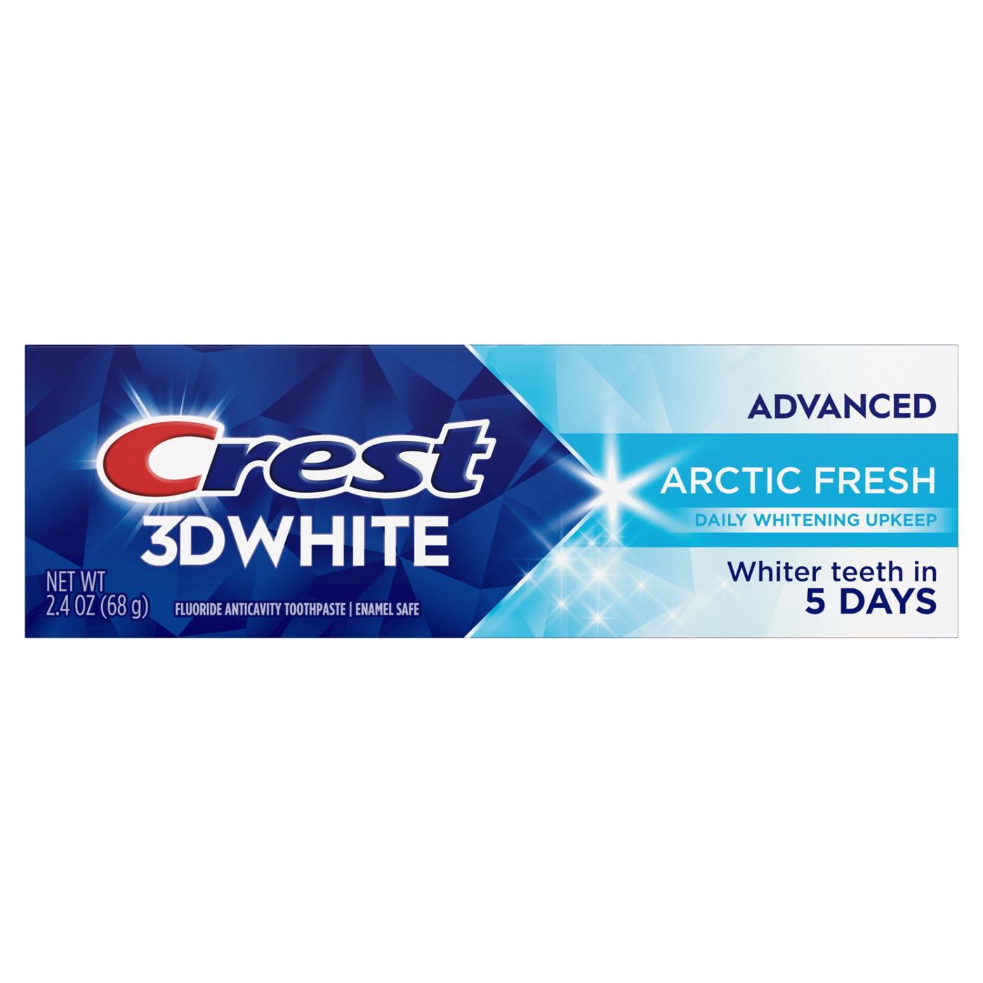Crest 3D White Advanced Whitening Toothpaste - Arctic Fresh - Shop ...