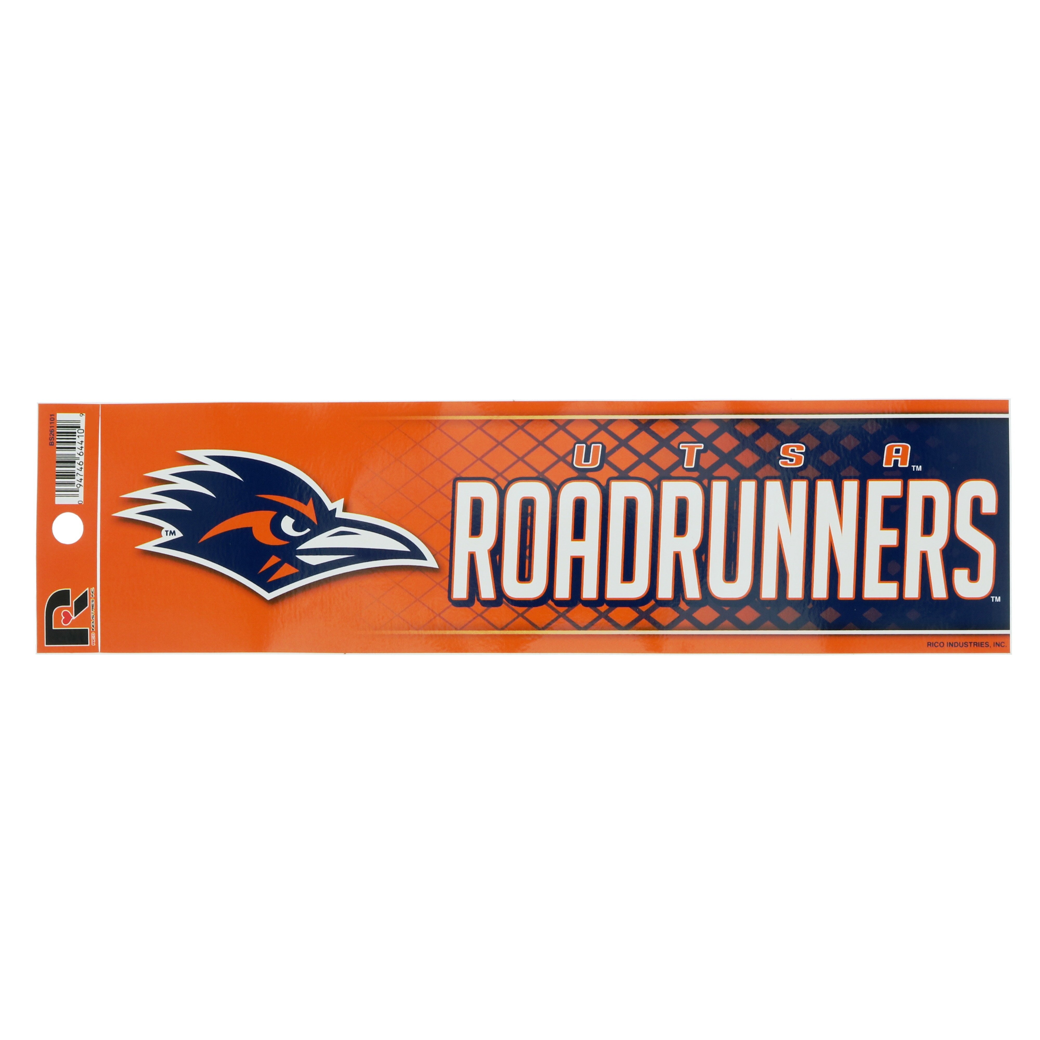 Rico Industries UTSA Roadrunners Bumper Sticker - Shop Car accessories ...