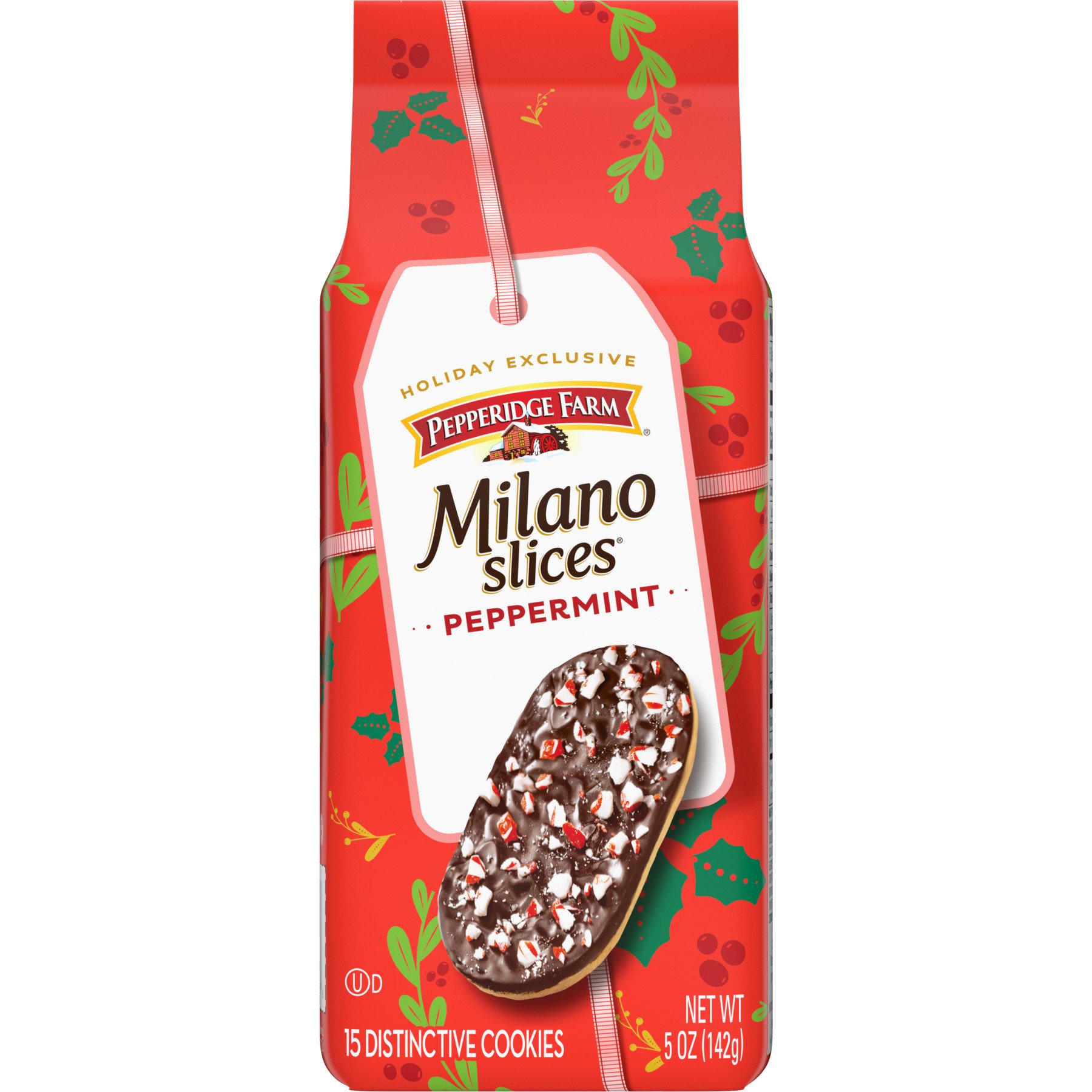 Pepperidge Farm Milano Slices Peppermint Cookies - Shop Cookies at H-E-B
