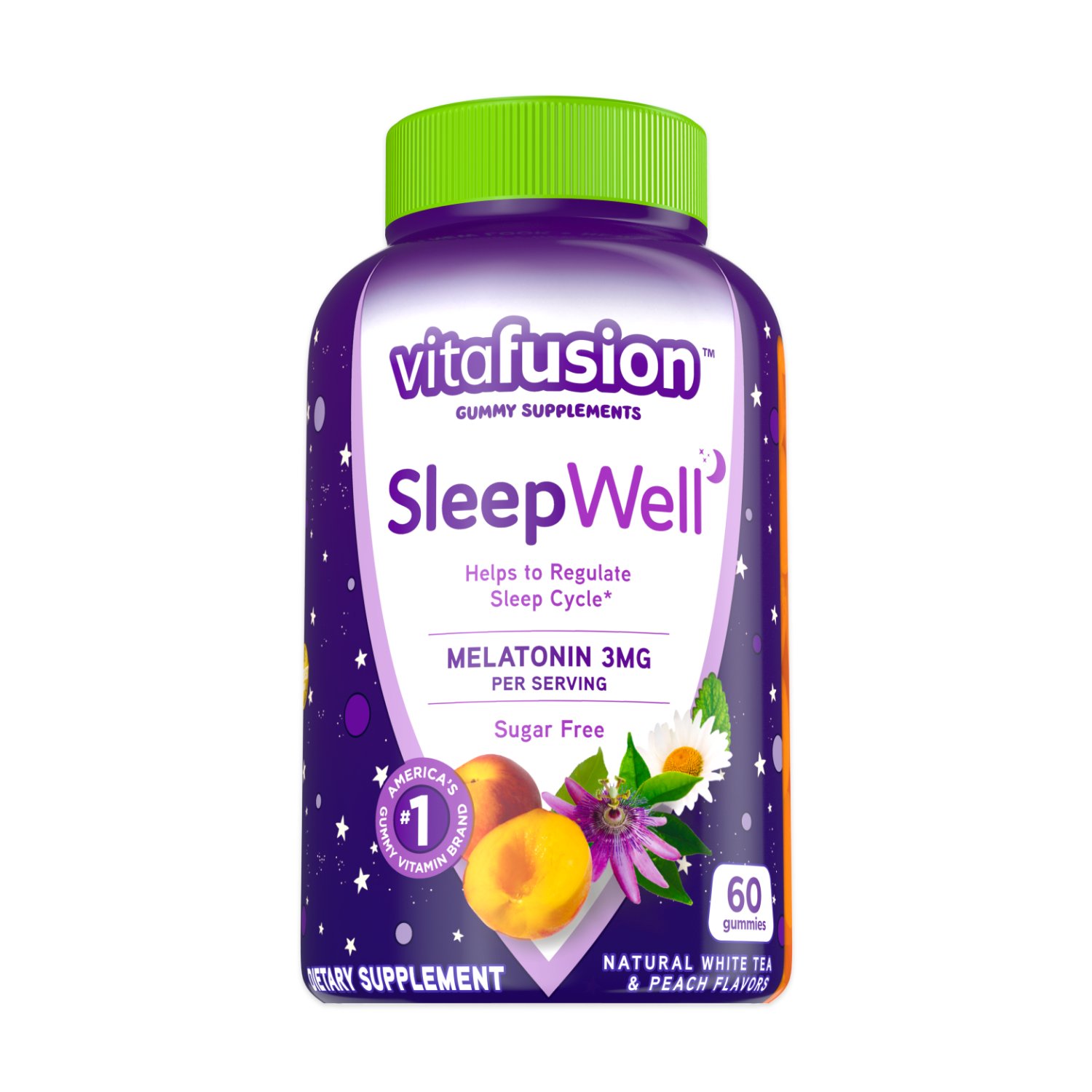 Vitafusion Sleep Well Melatonin Gummy - 3 mg - Shop Sleep & snoring ...