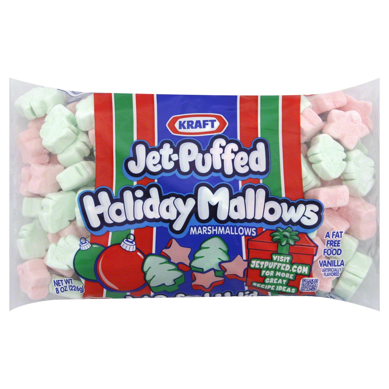 Kraft Jet-Puffed Holiday Mallows Vanilla Marshmallows - Shop Baking ...