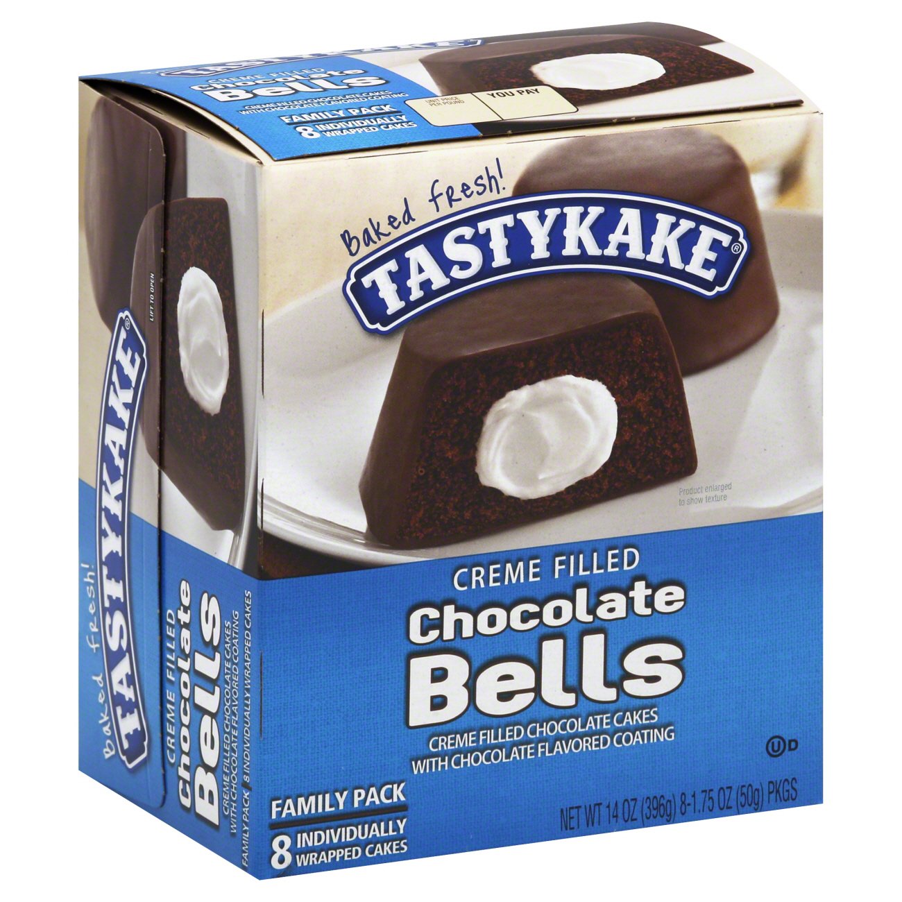 Tastykake Creme Filled Chocolate Bells - Shop Snack cakes at H-E-B