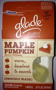 Glade Maple Pumpkin PlugIns Scented Oil Refill - Shop Scented oils ...