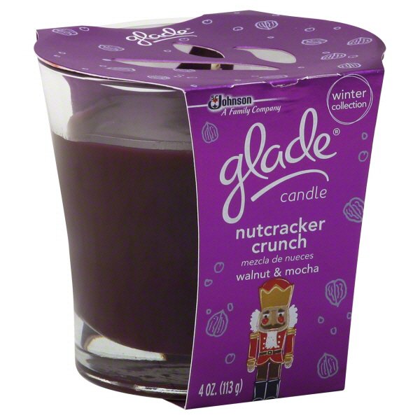 Glade Nutcracker Crunch Winter Collection Candle - Shop Candles at H-E-B
