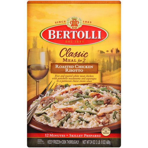 Bertolli Roasted Chicken Risotto Meal For 2 - Shop Entrees & sides at H-E-B