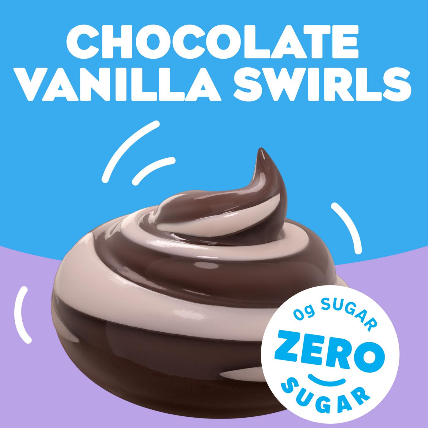 Jell-O Sugar Free Chocolate Vanilla Swirl Pudding Snacks - Shop Pudding ...
