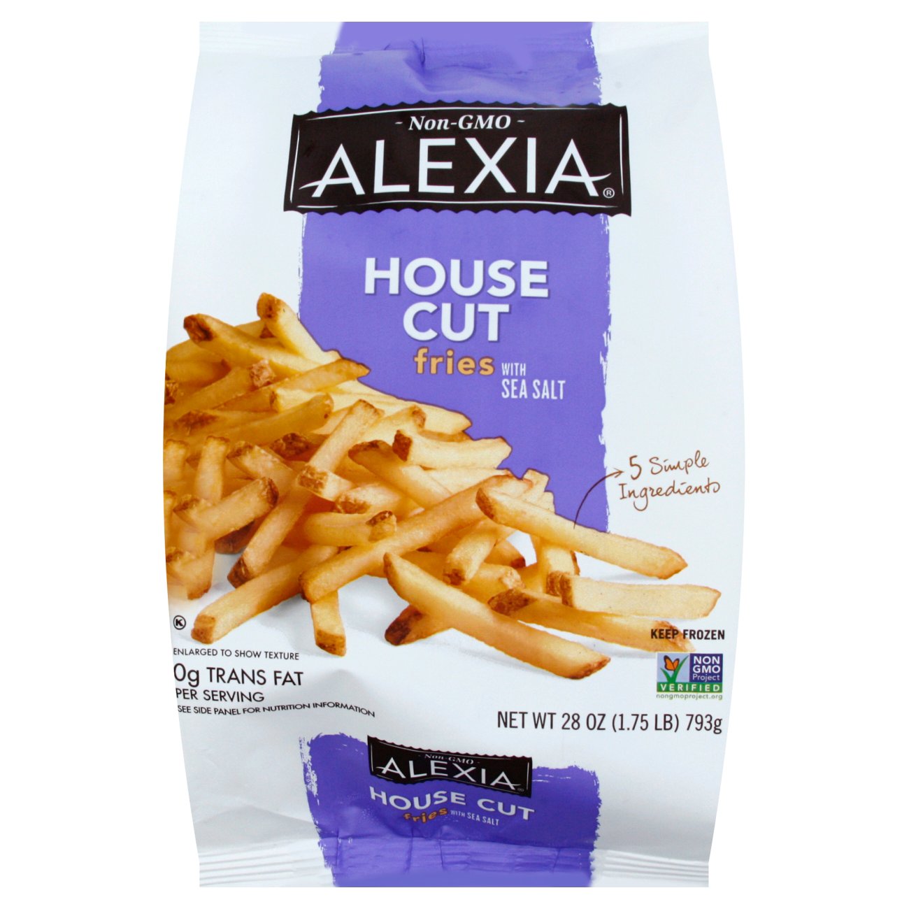 Alexia House Cut Fries with Sea Salt - Shop Entrees & sides at H-E-B