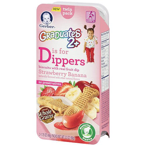 Gerber Graduates 2+ Strawberry Banana Dippers - Shop Food & Formula at ...