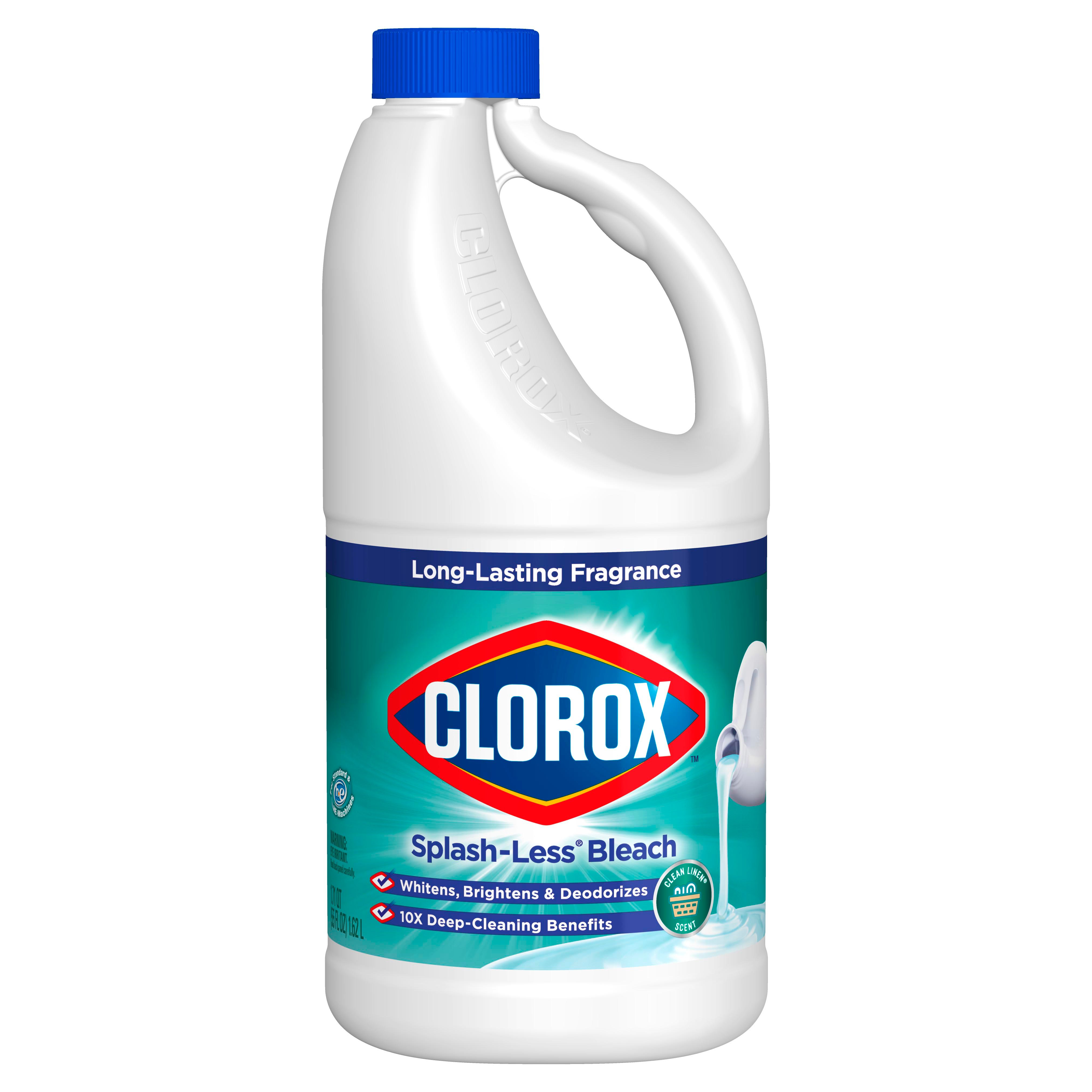 Clorox Concentrated Splash-Less Clean Linen Bleach - Shop Bleach at H-E-B